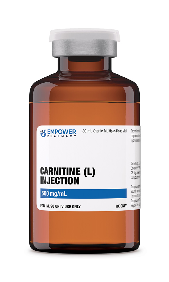 Compounded Carnitine (L) Injection | Empower Pharmacy